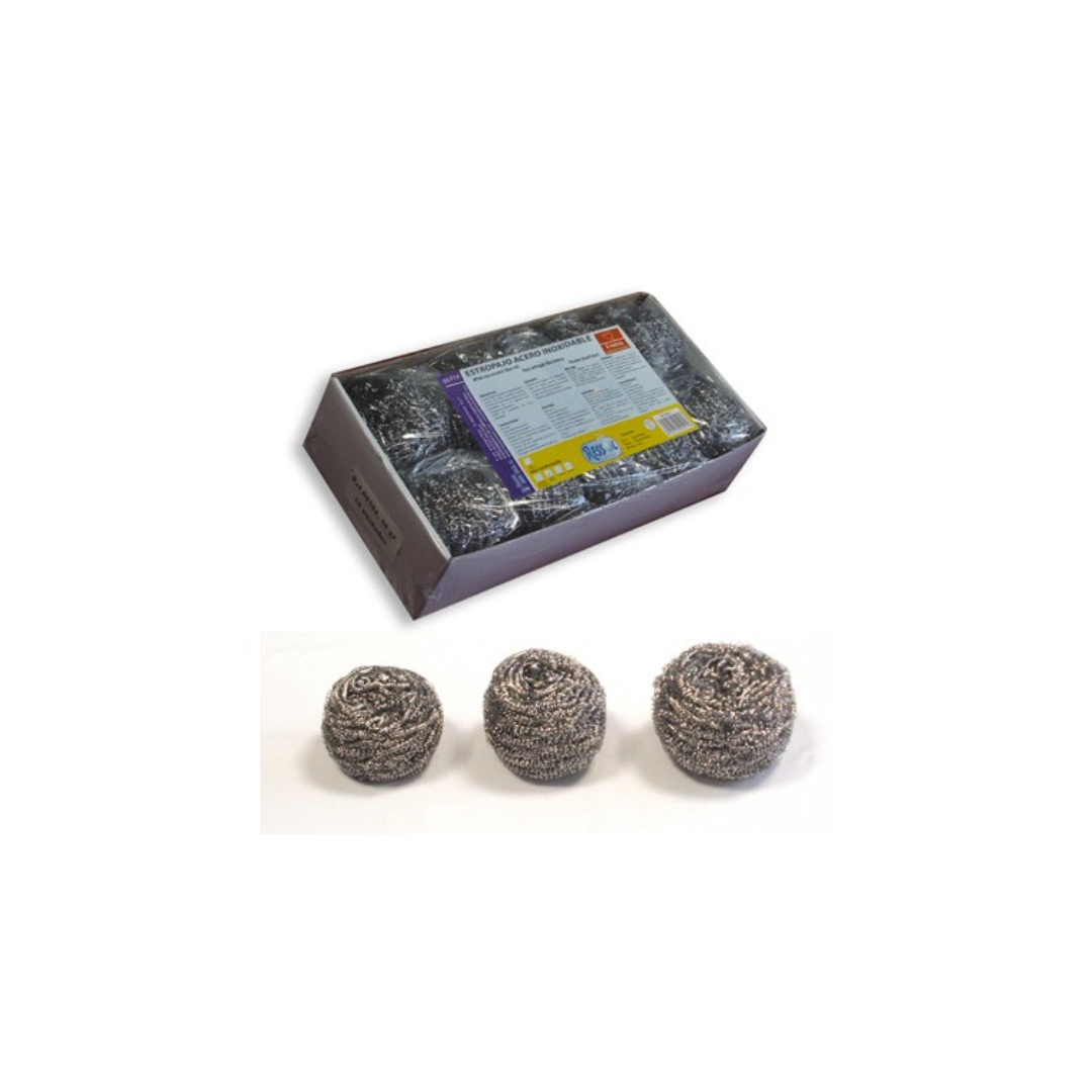 Estropajo Acero Inox 40gr - Burguera